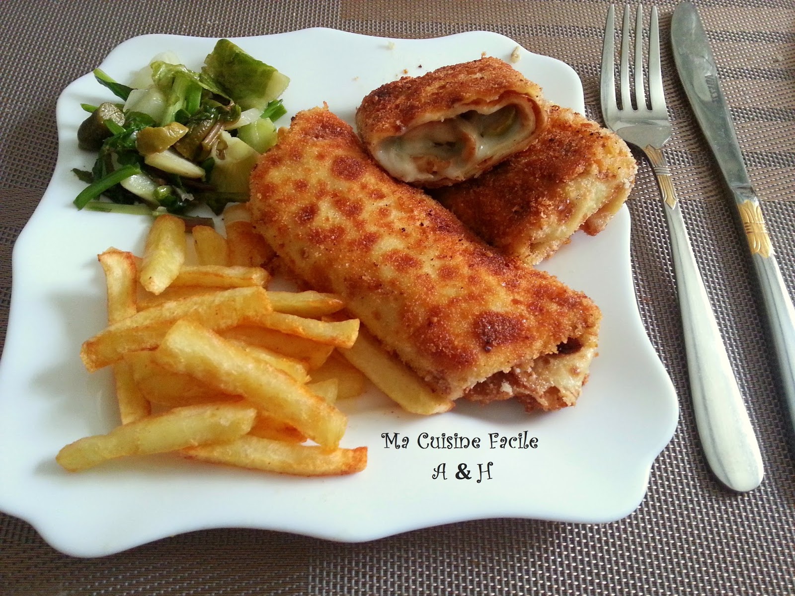 CRÊPES FARCIES PANÉES