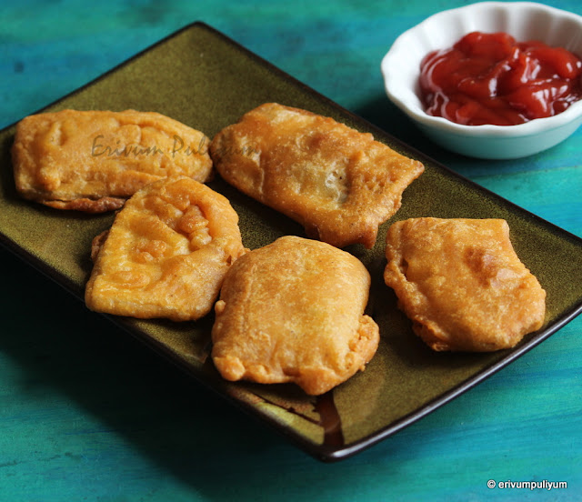 Erivum Puliyum: Vazhakka Bajji | Raw Banana Fritters