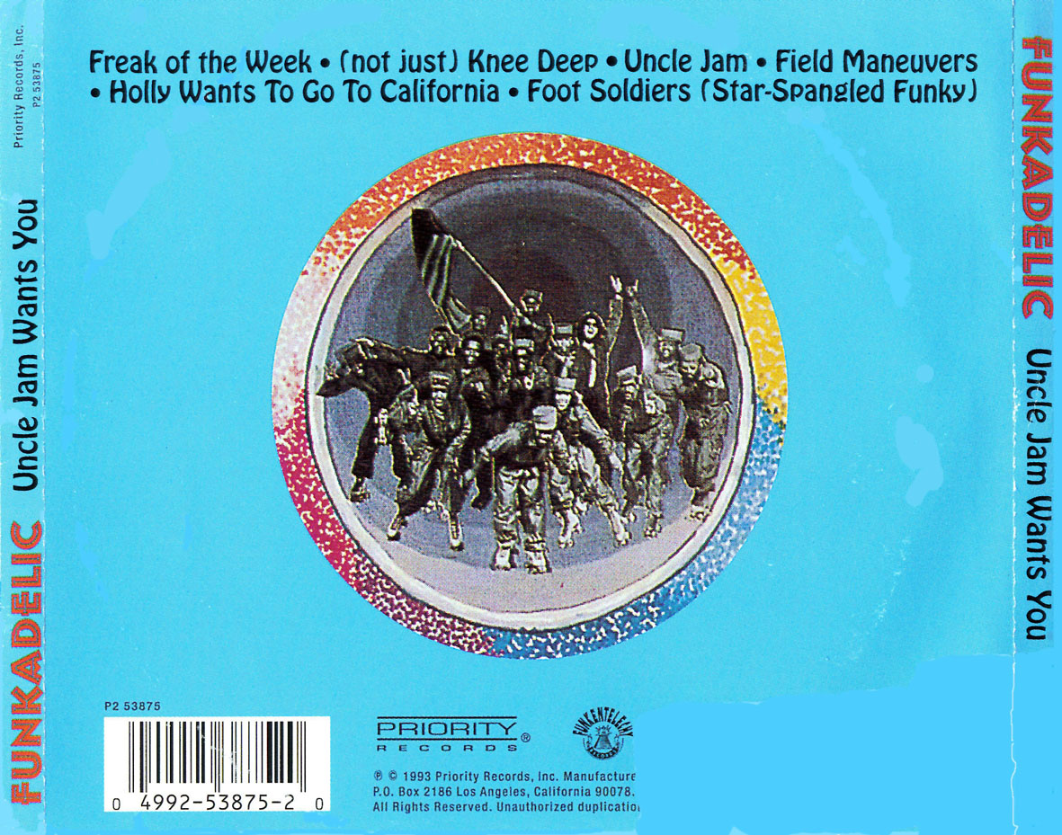 CARATULAS DE CDS - (Mi Colección): Funkadelic - Uncle Jam Wants You