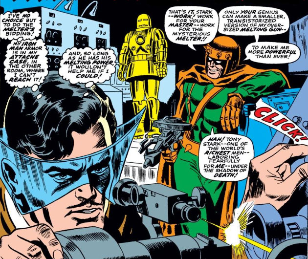 The Peerless Power of Comics!: Mysteriously Yours... The Melter!