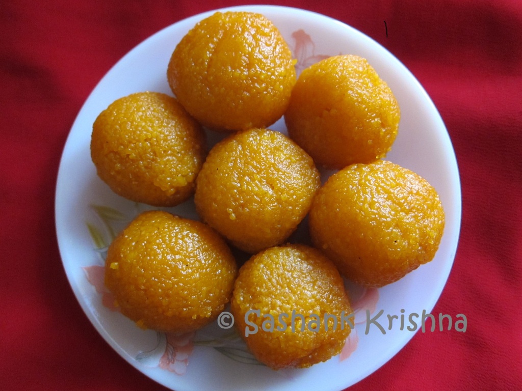 Delicious Motichoor Laddu recipe