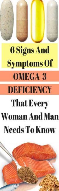 6 SIGNS AND SYMPTOMS OF OMEGA-3 DEFICIENCY THAT EVERY WOMAN AND MAN ...