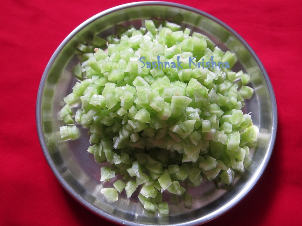 Potlakaya Koora - Snake Gourd Curry recipe