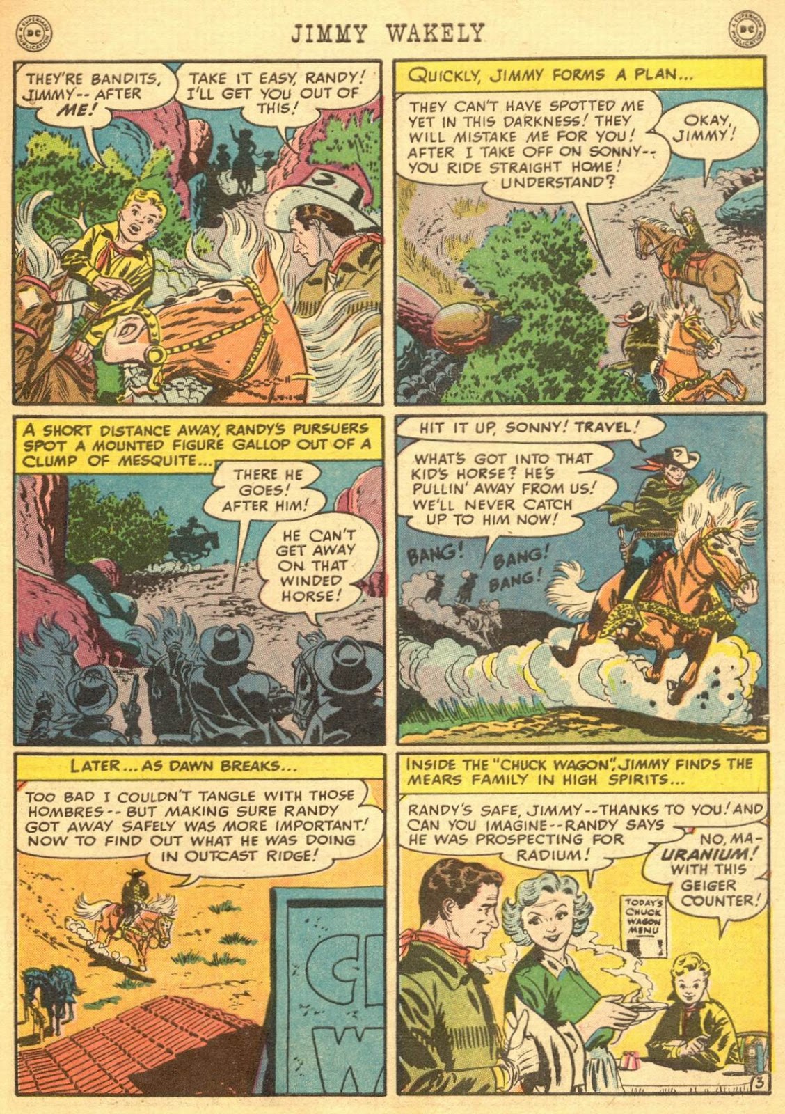 The ALEX TOTH archives: TOTH - JIMMY WAKELY 01 the Cowboy Swordman ...