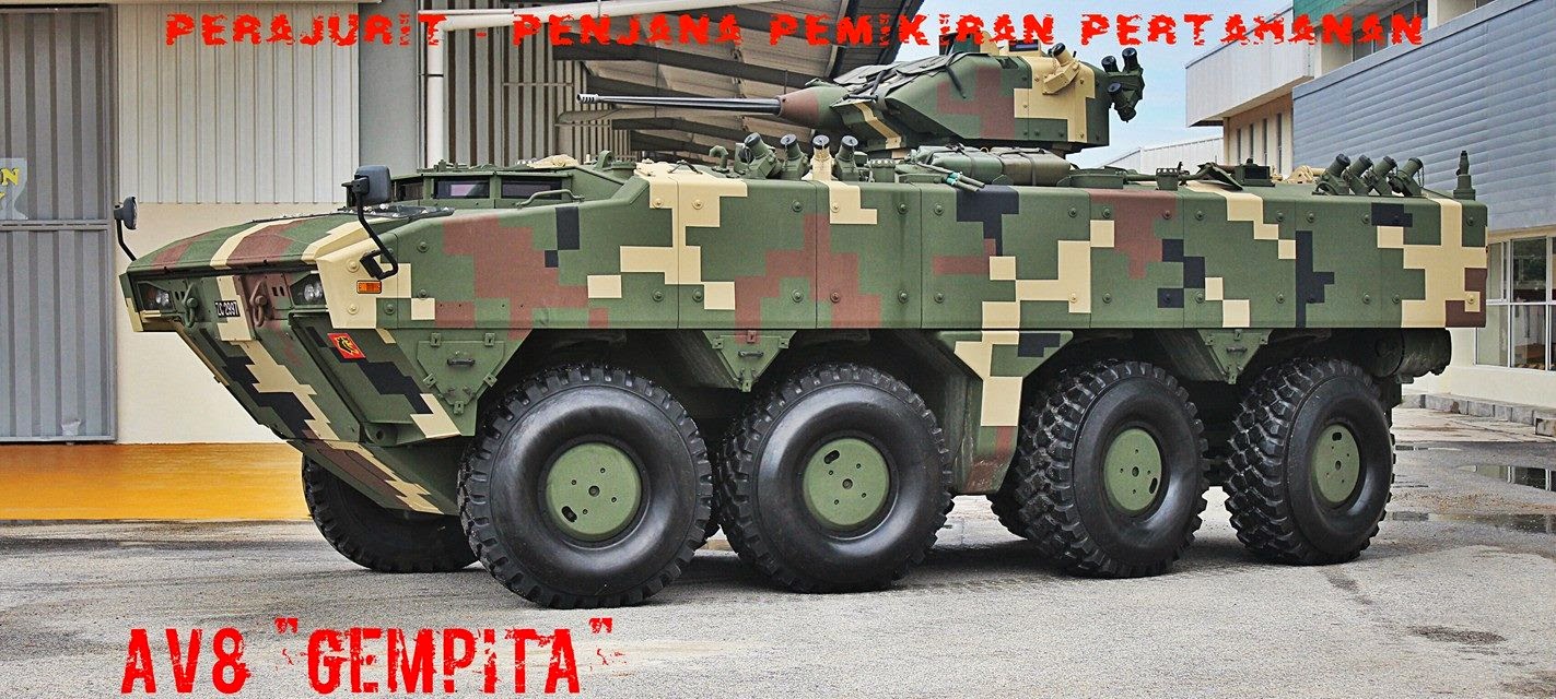 DEFENSE STUDIES: Malaysian Army Receives 12 Units of AV8 IFV-25 From ...