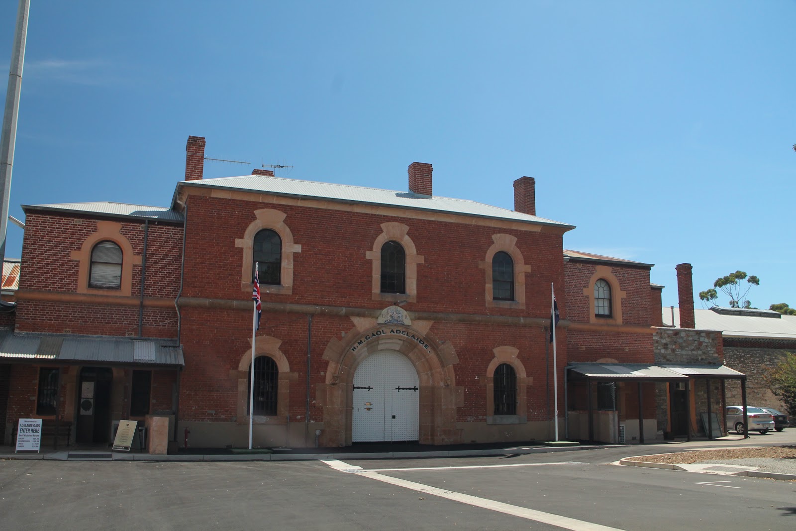 In Adelaide Gaol