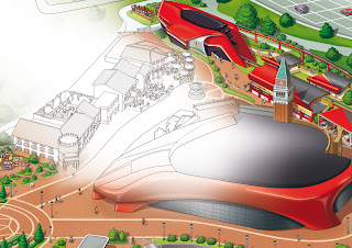 Manel & Marc Il·lustradors, S.C.P.: El mapa de Ferrari Land