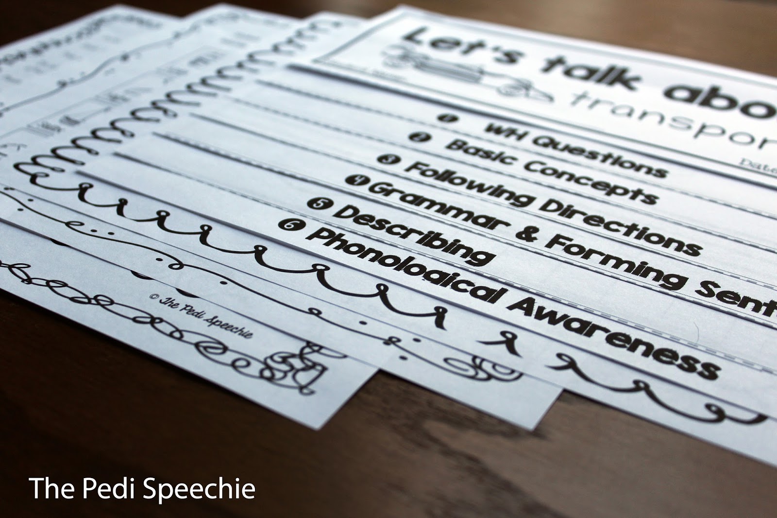 Preschool Speech Therapy - The Pedi Speechie