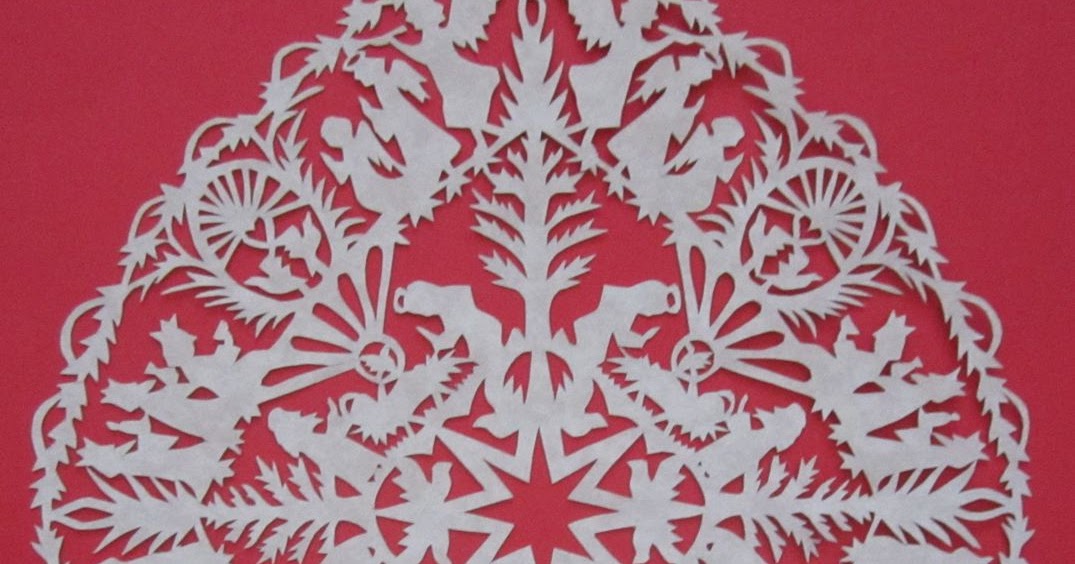 Ravings of a Mad Crafter: Christmas Scherenschnitte