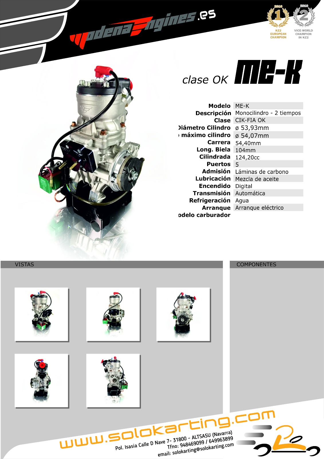 MODENA ENGINES ESPAÑA