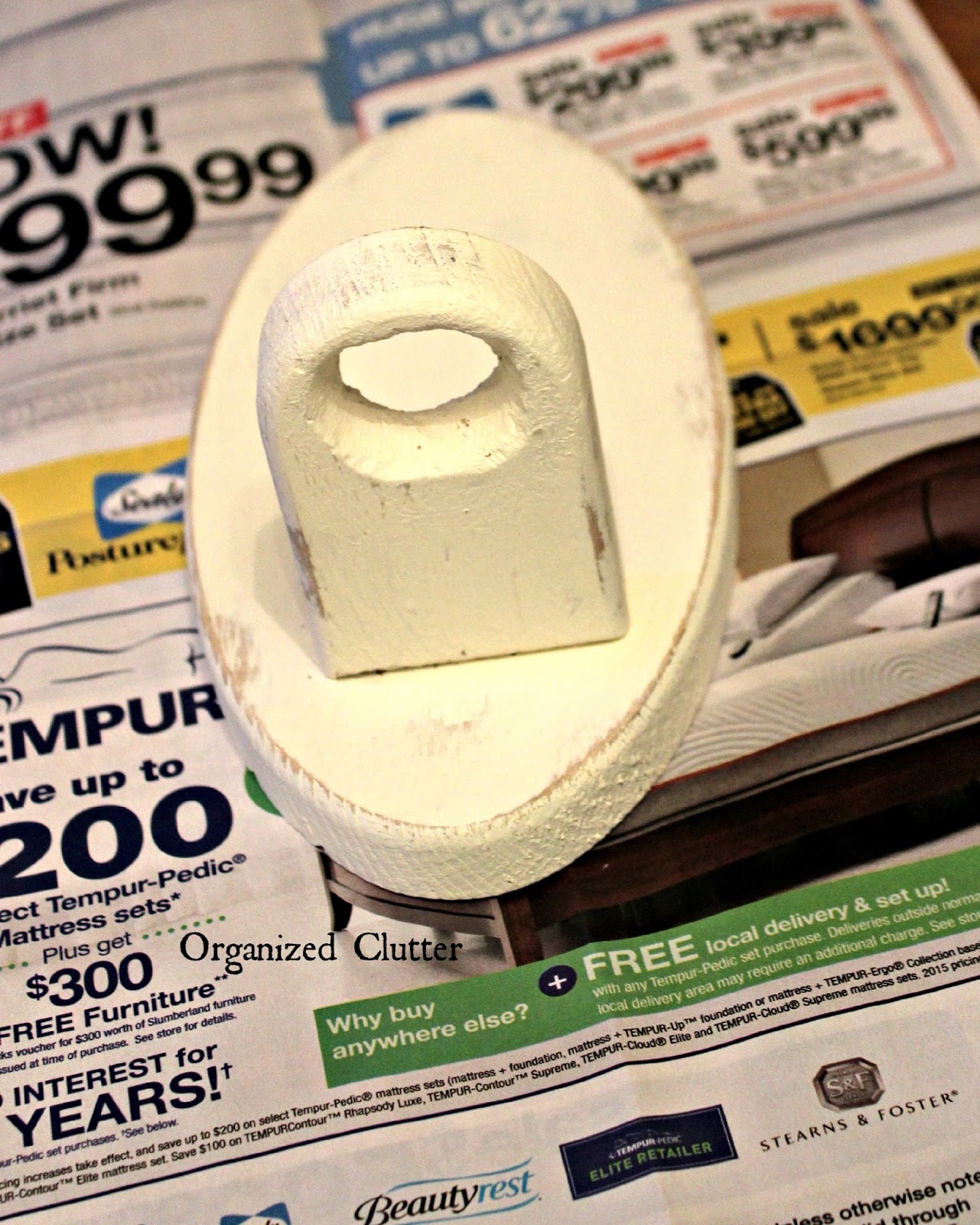 Thrift Shop Makeover Funnel Twine Holder - Organized Clutter