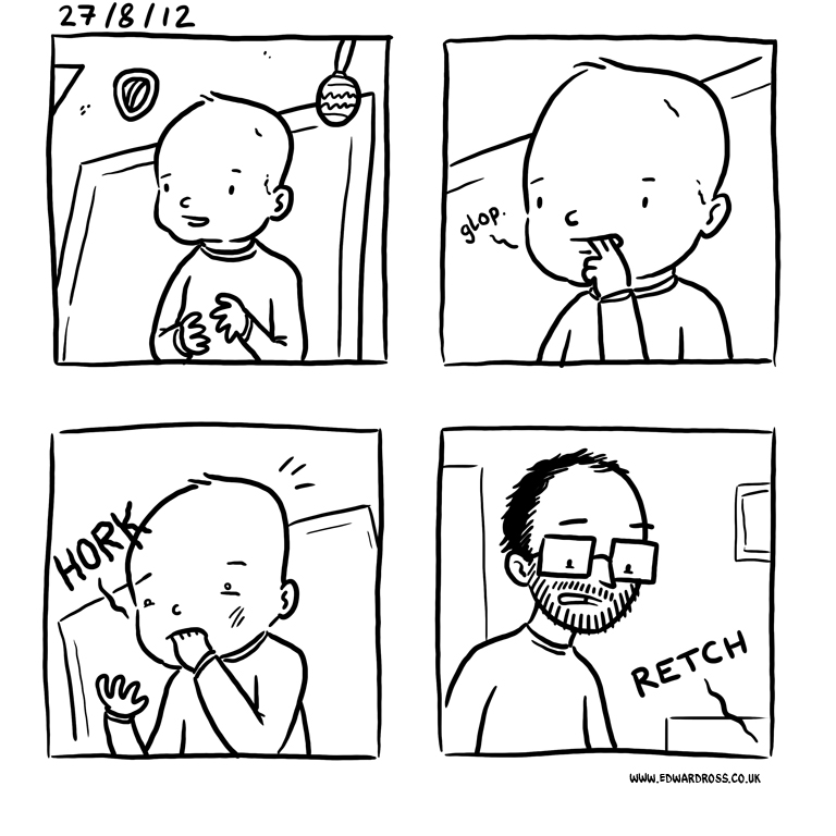 Edward Ross: comics and illustration: Baby Comics