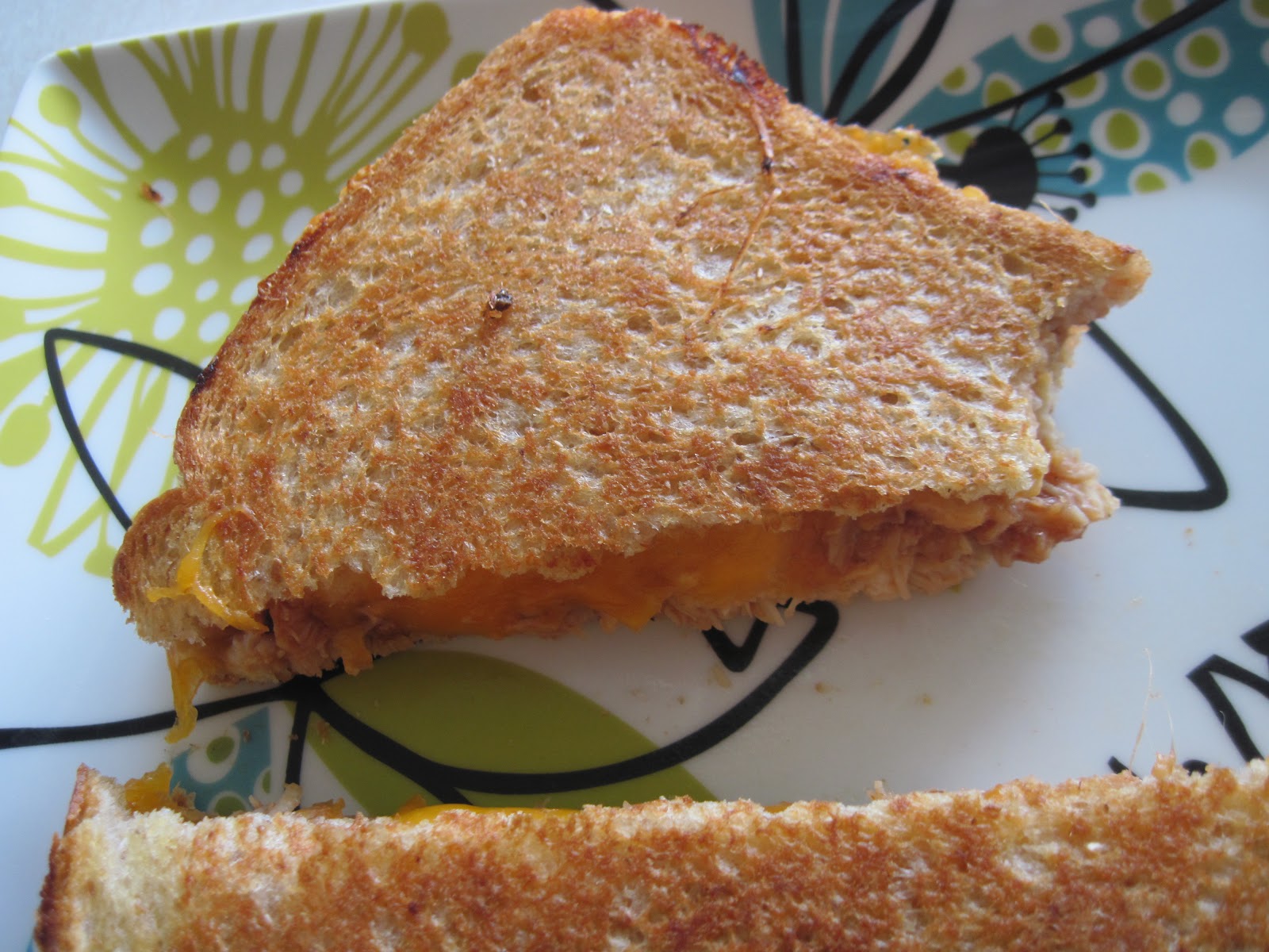 Polka-Dotty Place: BBQ Grilled Cheese