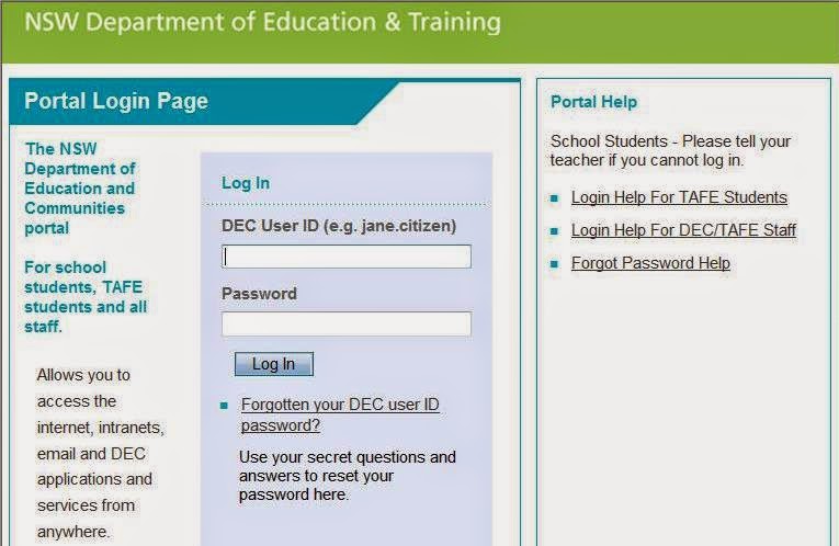 LIDCOMBE COLLEGE TAFE LIBRARY: Did you know? -- How to change your DEC ...