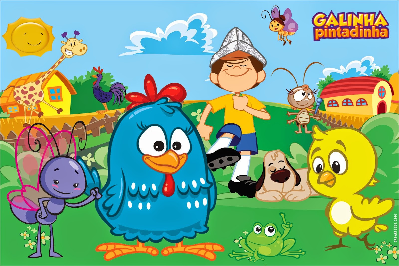 Rejane Michel: Wallpapers Galinha Pintadinha