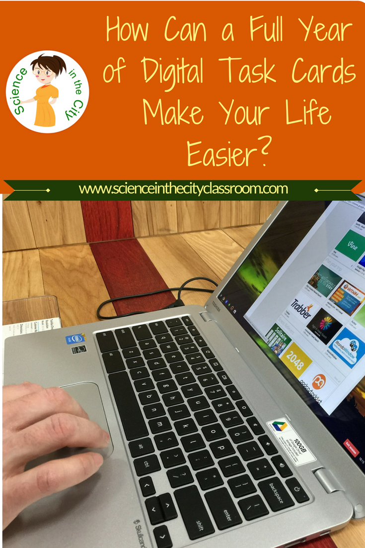 How Can Digital Task Cards Make Your Life Easier? | Science in the City