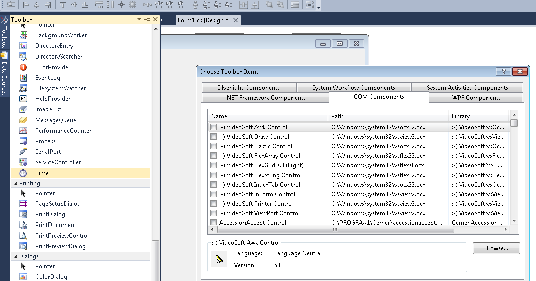 Ideas on Hand: Creating RCW Interops from ActiveX (OCX) Controls