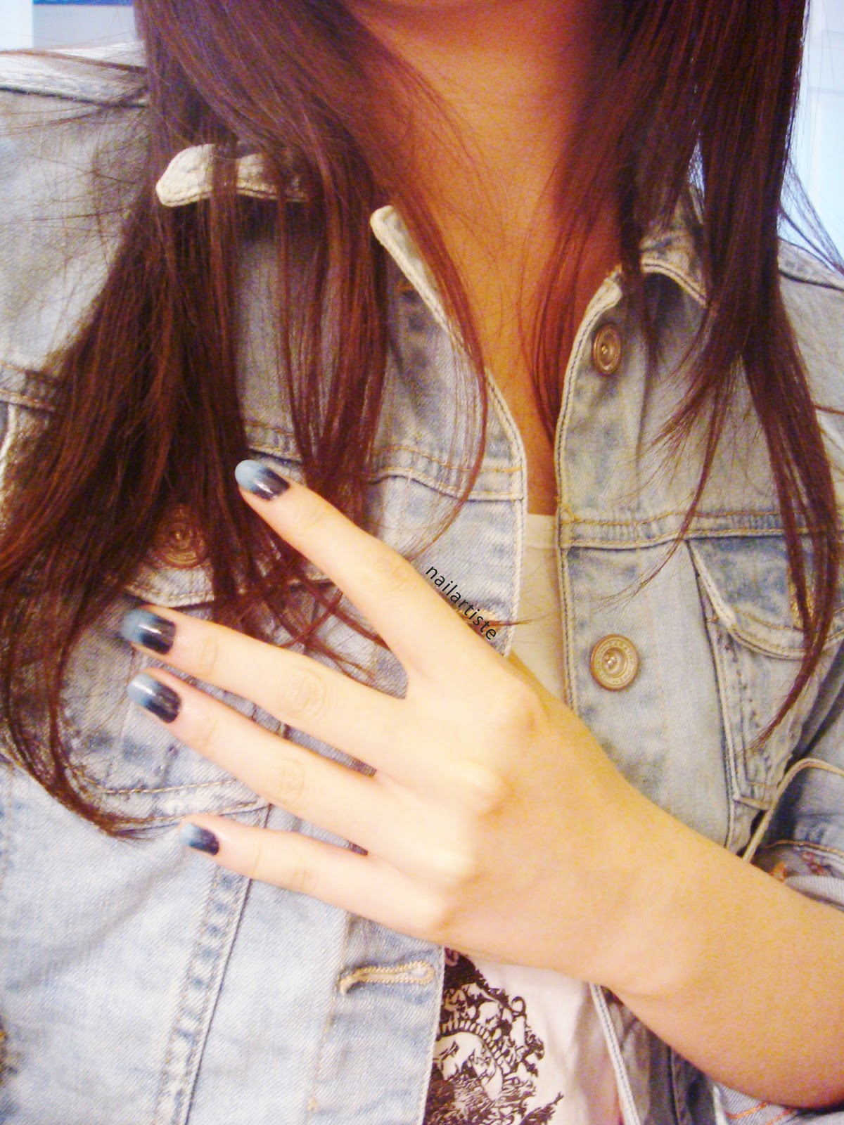 The Nail Artiste: Nail Art: Denim