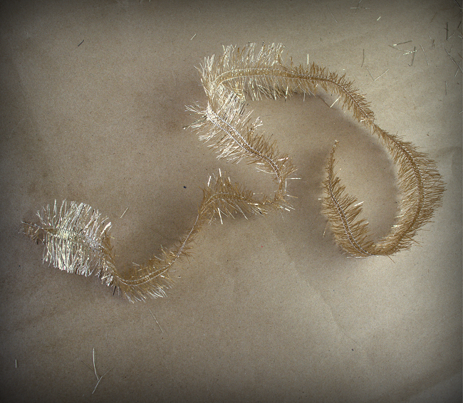 WobiSobi: The Twelve Days Of Christmas Crafting: Day 5, Tinsel Stars.