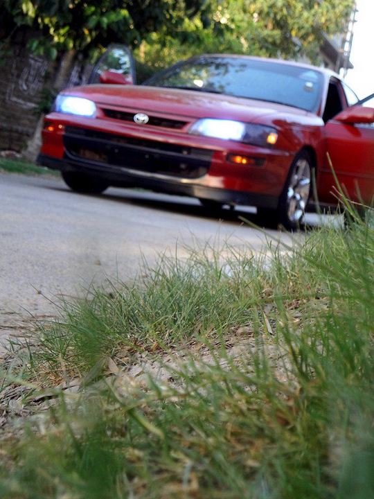 Modified Cars and Trucks: Maroon Indus Corolla Modified