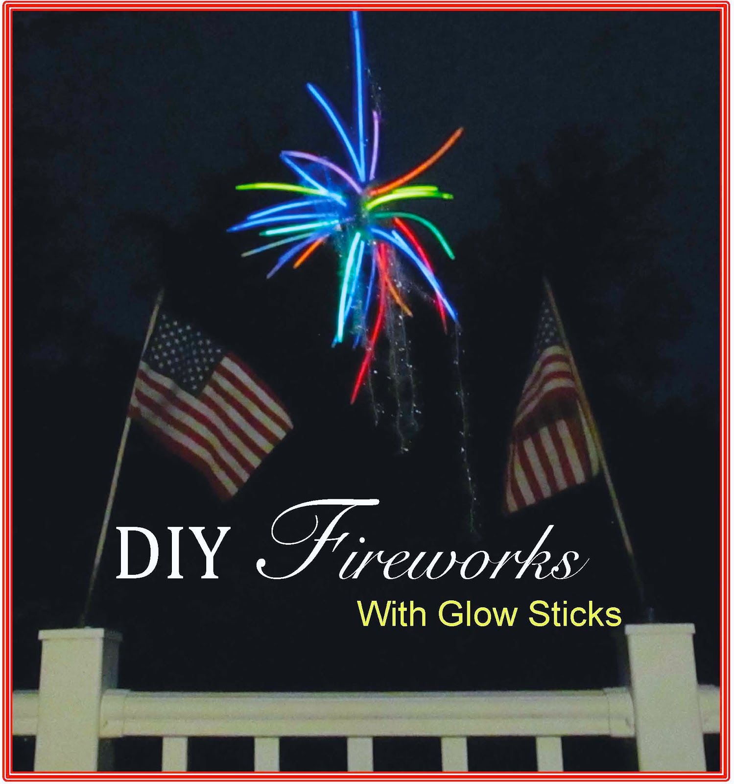 PennyWise Living: Fourth of July DIY: five minute fireworks
