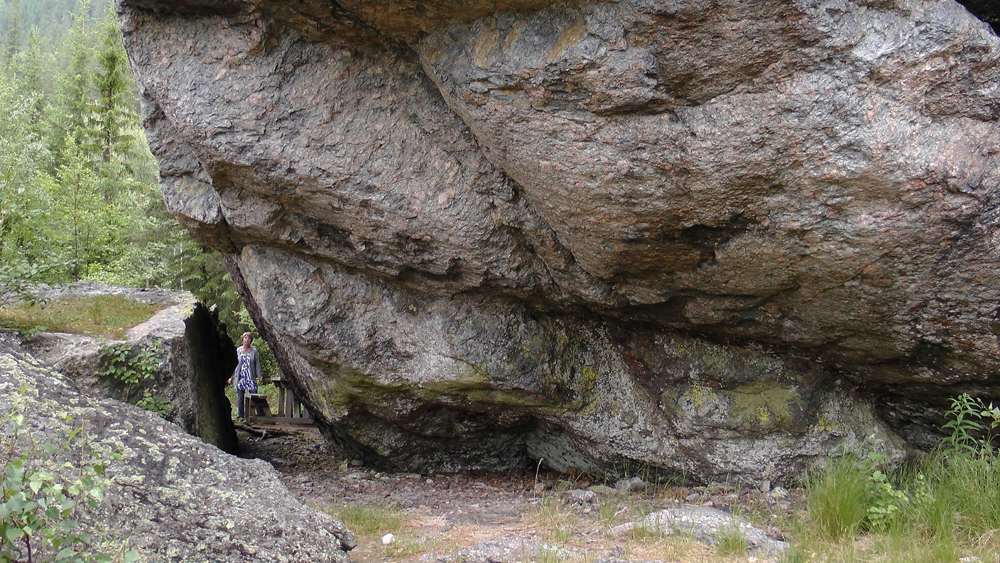 Tiurskogen: Otersteinen ved Storsjøen i Rendalen