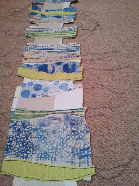 H-anne-Made: Print, collage and stitch