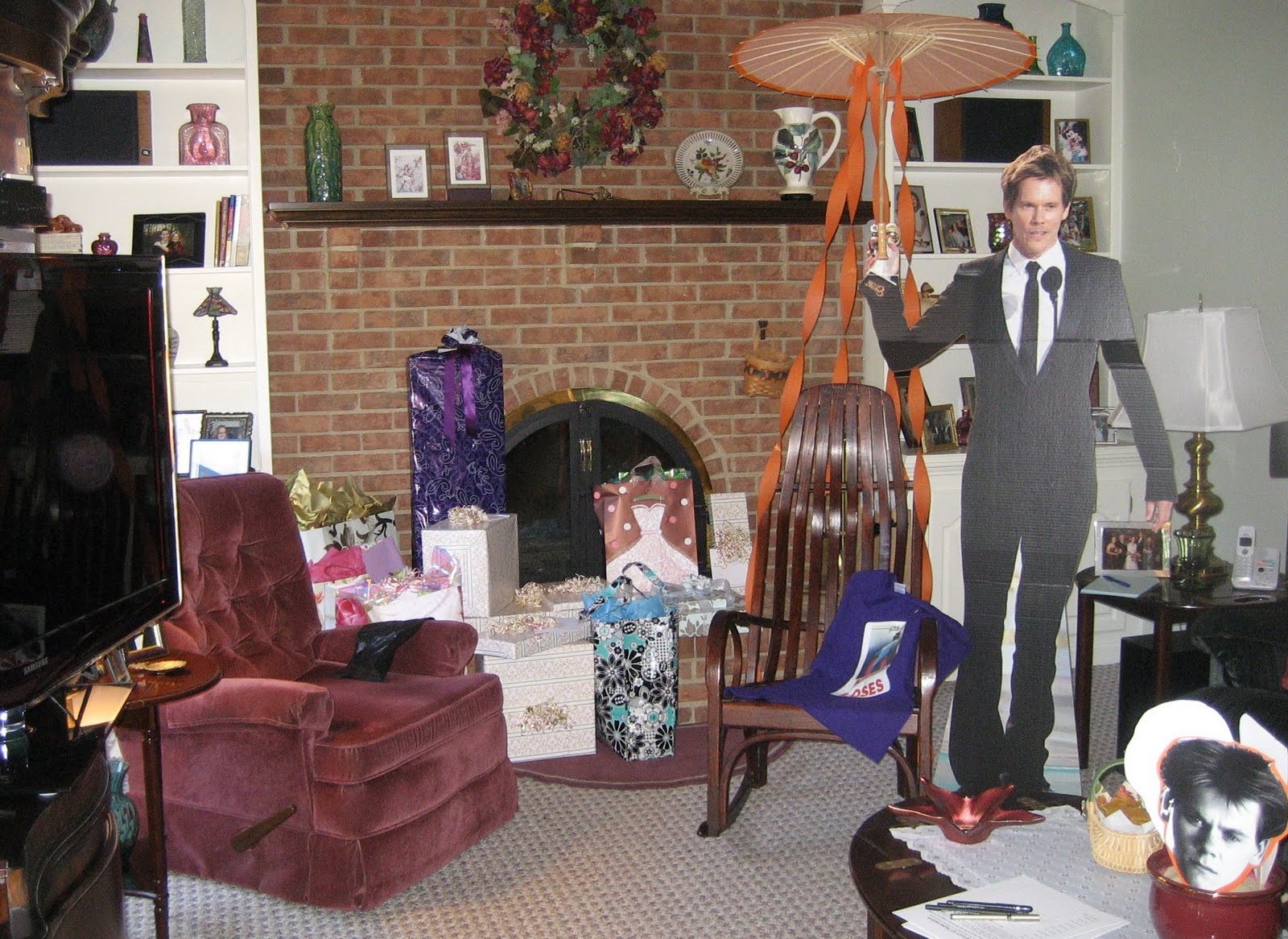 hello bluebird, bye bye blackbird: Kevin Bacon Themed Bridal Shower