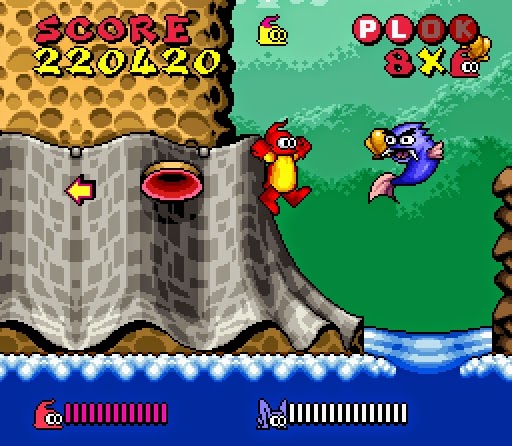 Boxed Pixels: Snes Review : Plok! (Game 081)