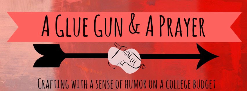 A Glue Gun & A Prayer: Scrabble Name Frame!