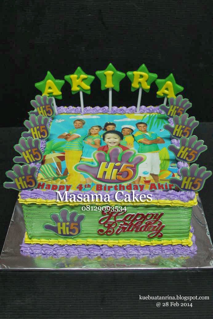 Masama Cakes: Hi5 Themed Birthday Cake For Akira ...