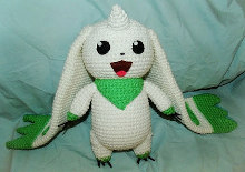 2000 Free Amigurumi Patterns: Terriormon Plushie Digimon Crochet pattern