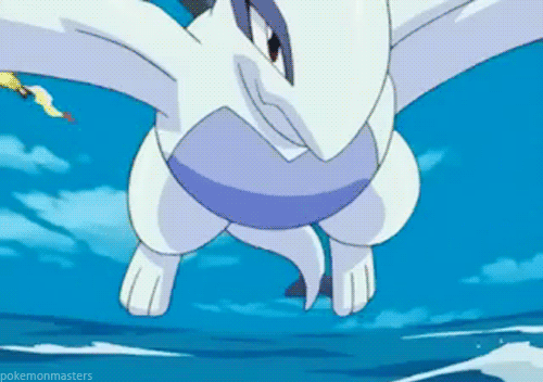 AKI GIFS: Gifs animados Lugia (Pokémon)