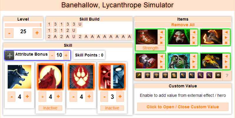 RambleCamel: The Lycanthrope, Banehallow.