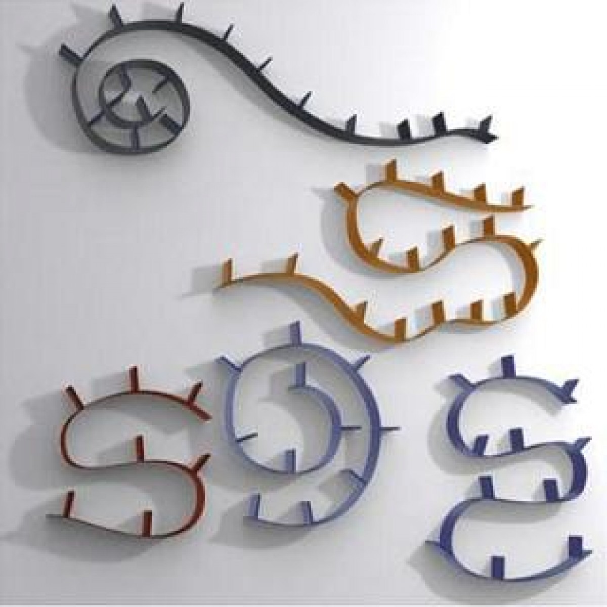 DECORACIÓN Y DESCANSO: LIBRERIA BOOKWORM DE RON ARAD PARA KARTELL