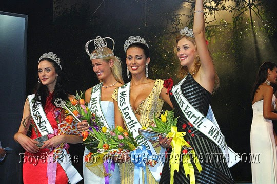 Miss Earth Through the Years: MISS EARTH 2001: TOP 4