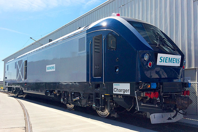 Nowa lokomotywa Siemensa na testach w USA