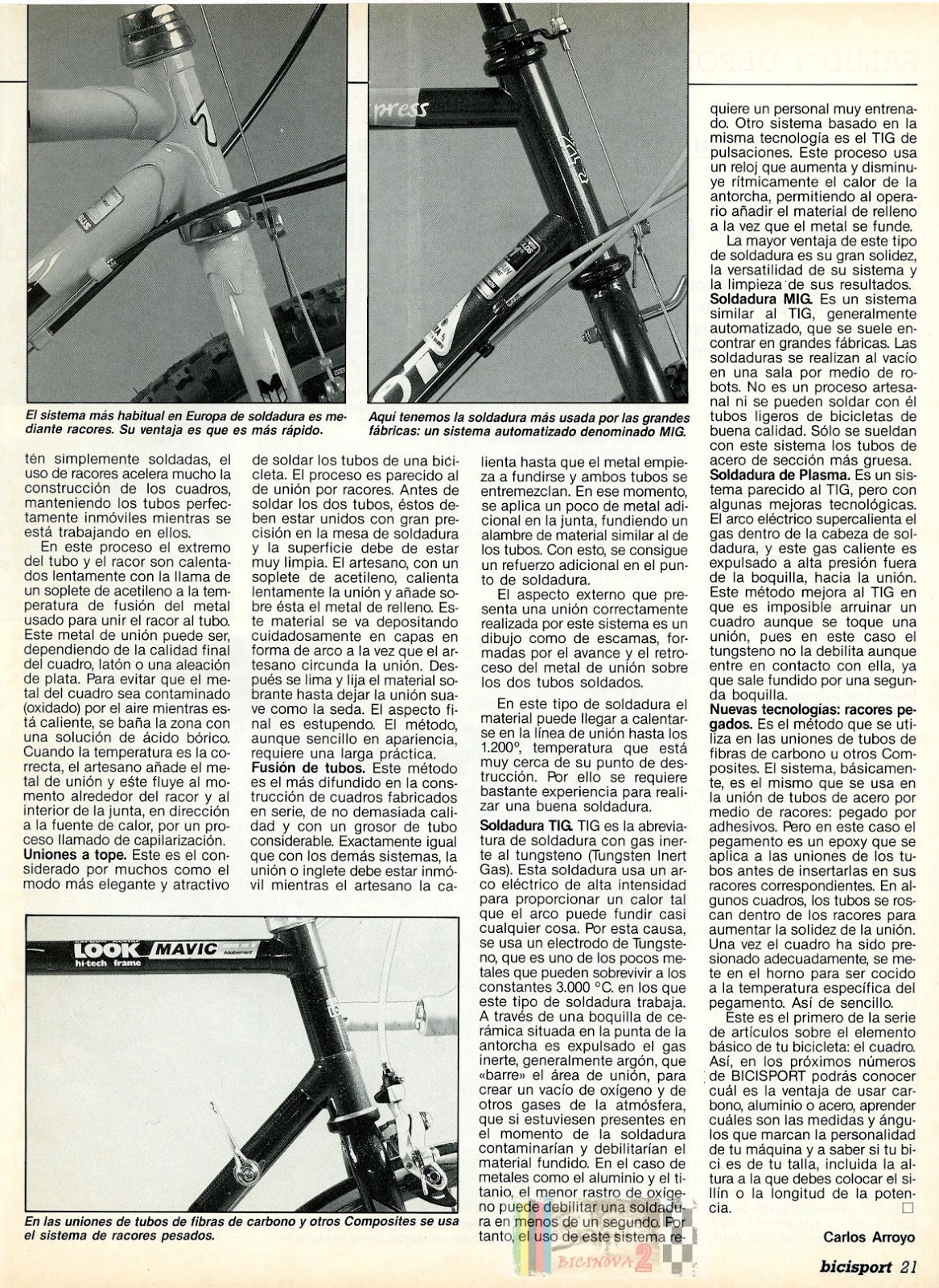 bicinova2: Tècnica retro - 1989 - Frames (I)