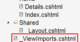 Sql server, .net and c# video tutorial: _ViewImports.cshtml in ASP.NET Core MVC