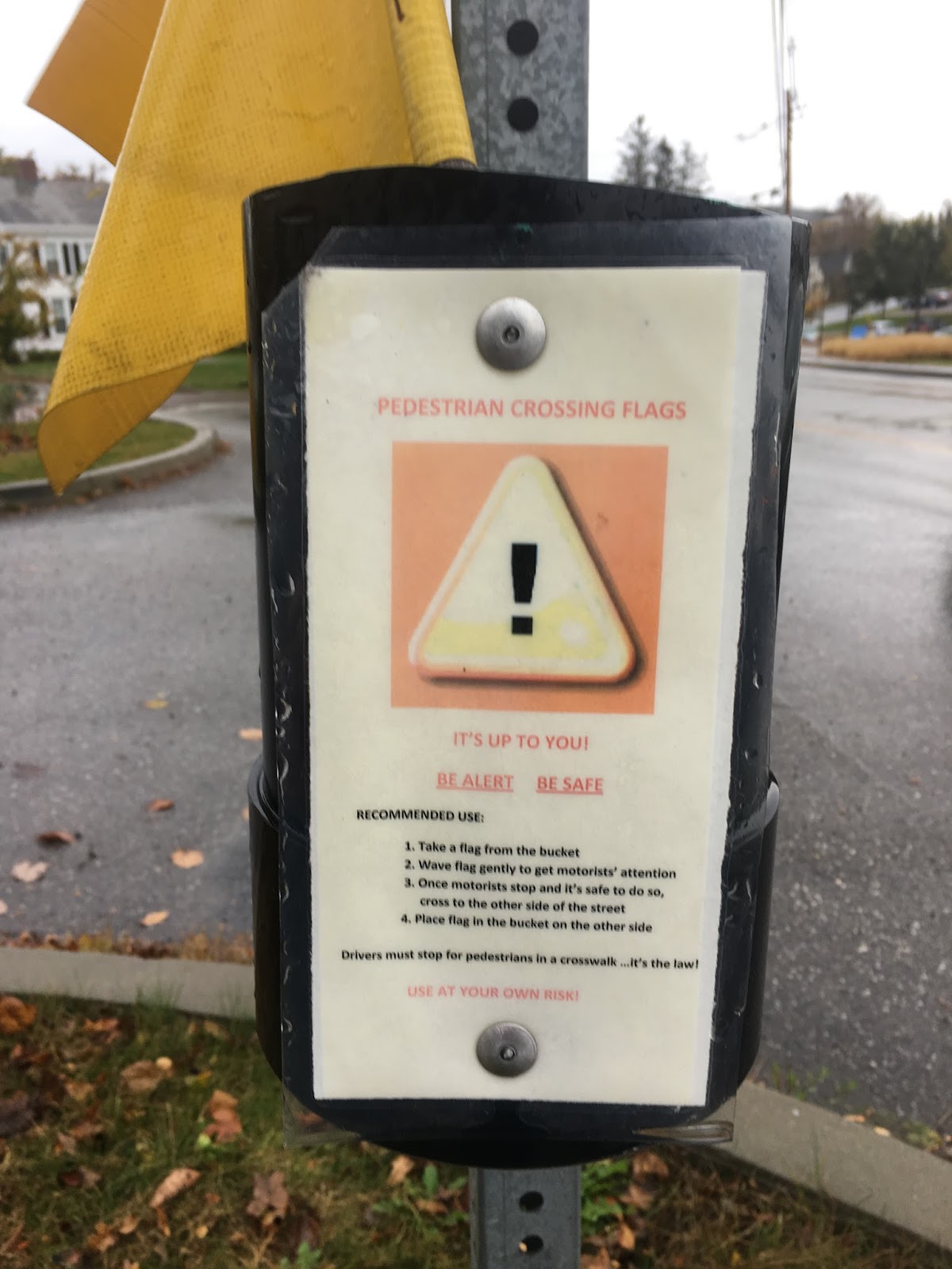 furthermore, flask: pedestrian crossing