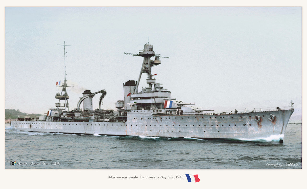 NET Minion: World War 2 French Navy Colored Photos