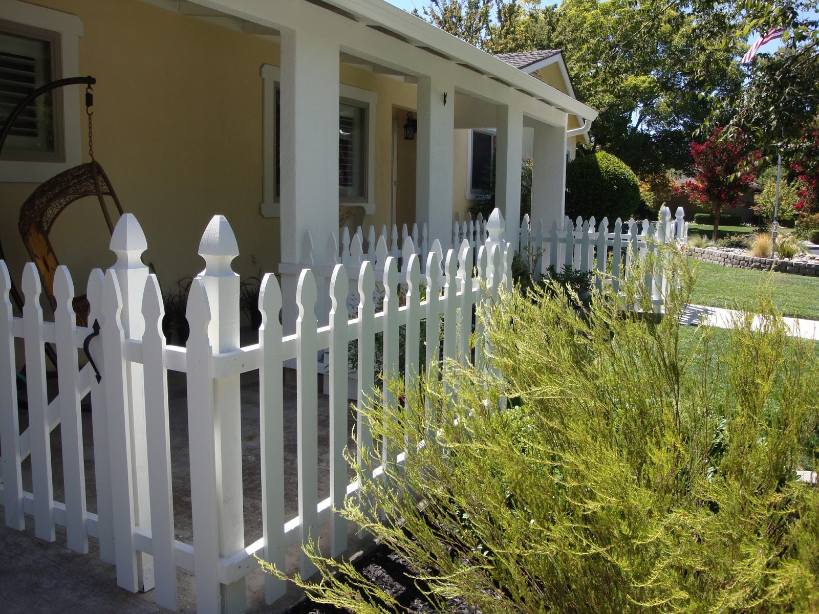 Home is Where the Heart is: Blue Picket Fence