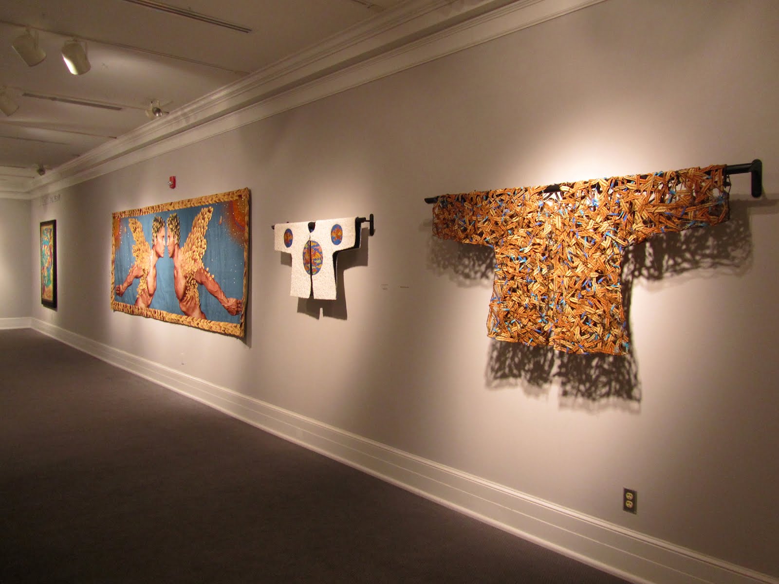 Art In Stitches: Jon Eric Riis' "Shimmer" at the Sumter County Gallery ...
