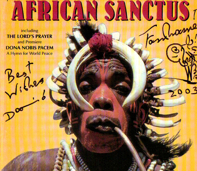 Corfu Blues and Global Views: African Sanctus, David Fanshawe
