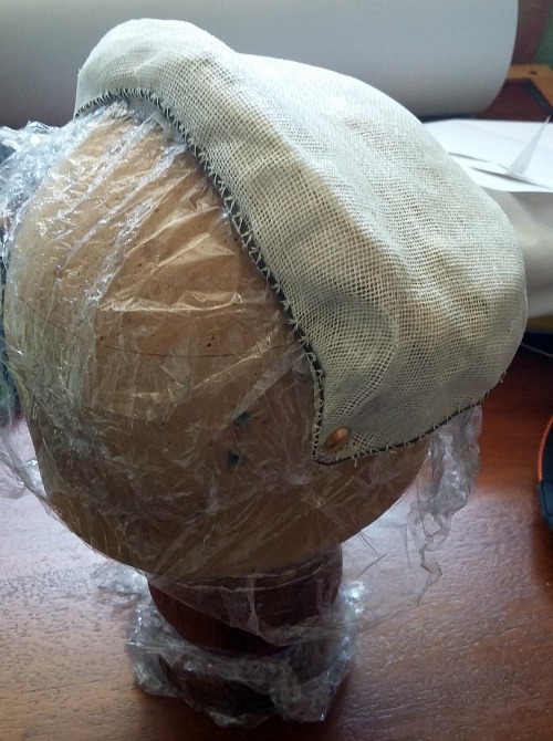 How I restored a crushed and battered vintage 1950s hat | Tanith Rowan