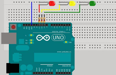 Cara Membuat Lampu Merah Menggunakan Arduino | Arduino Ach