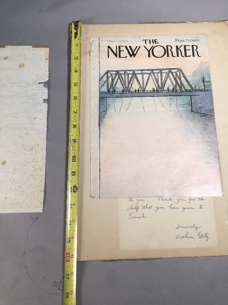 Attempted Bloggery: Fishing from a Bridge: Arthur Getz Preliminary New ...