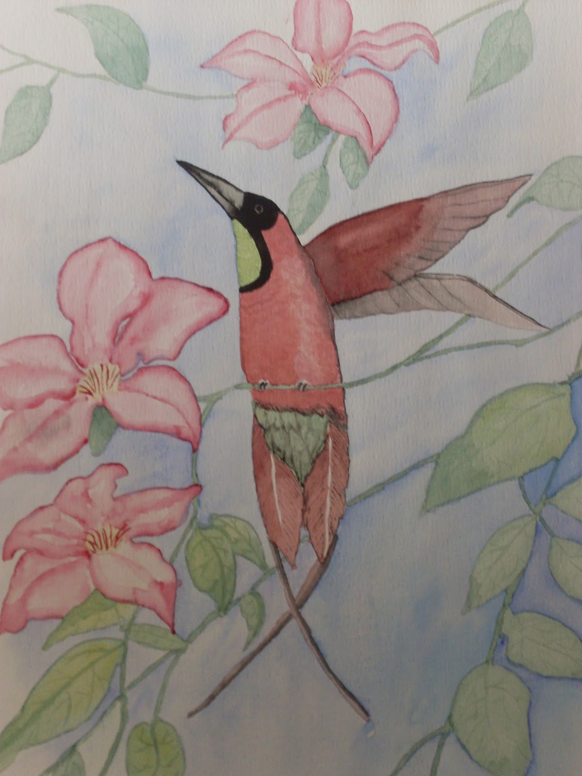 Aquarellen van Renate: animals