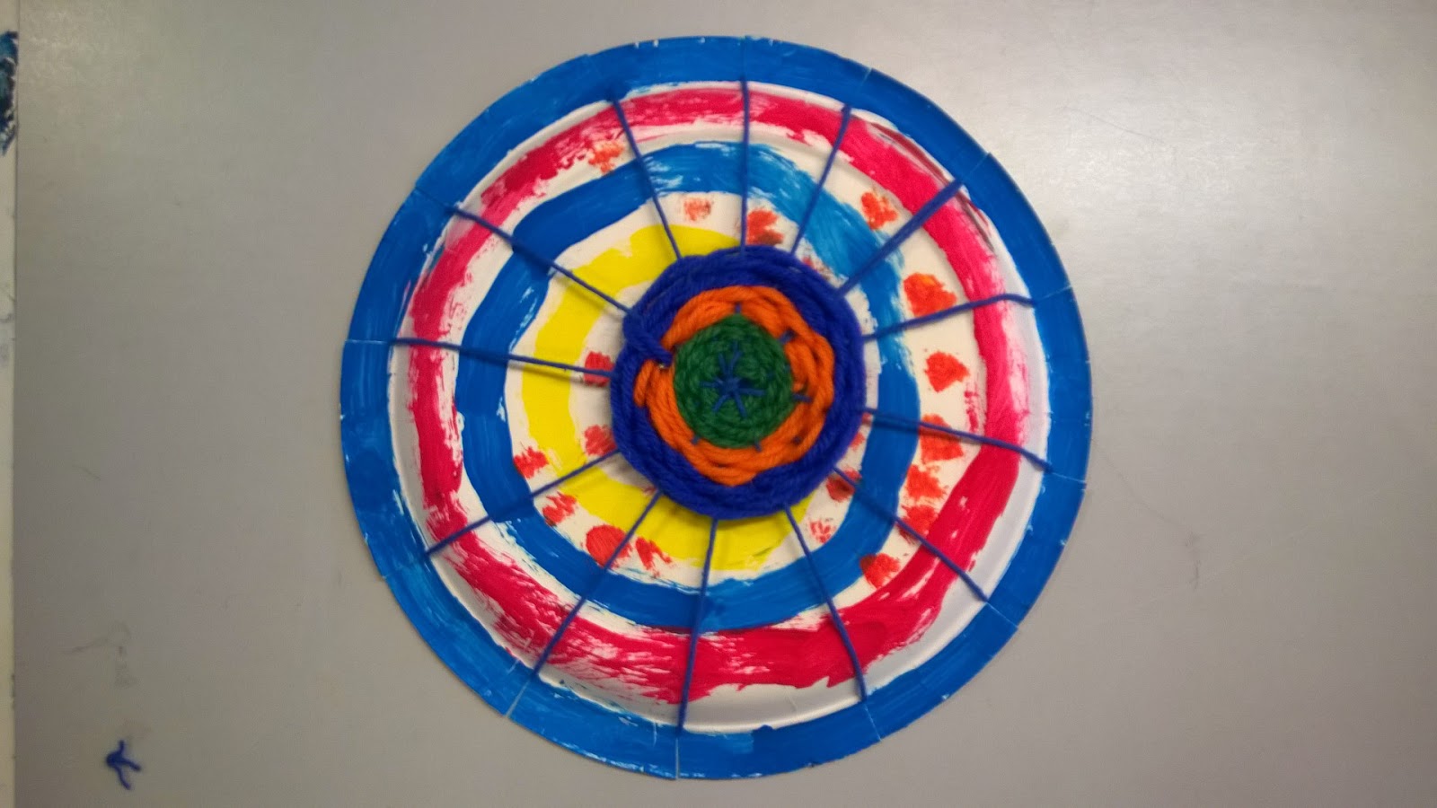 Kunst og håndverk Cicignon: Rundvev i samiske farger, ble en ...