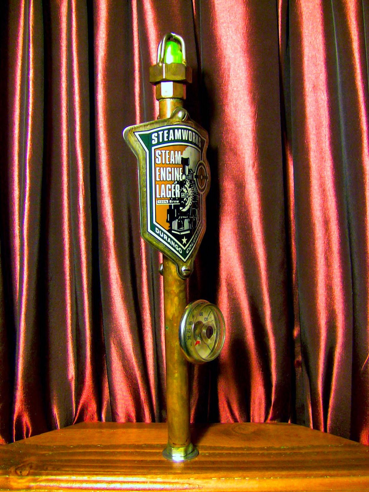 Tap Handle #480: Steamworks (U.S.) - Steam Engine Lager